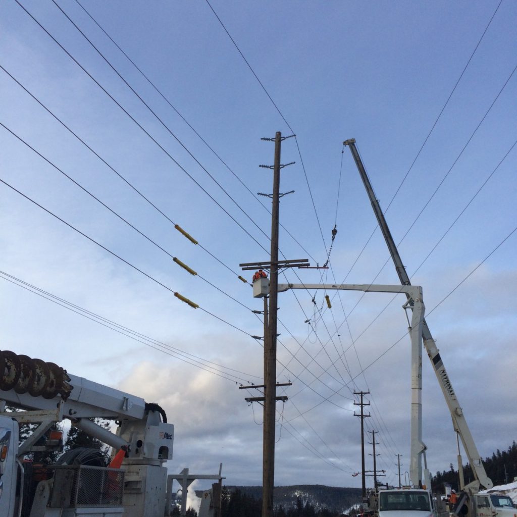 60kV Transmission Line Relocation – Hwy 97 Williams Lake – Allteck