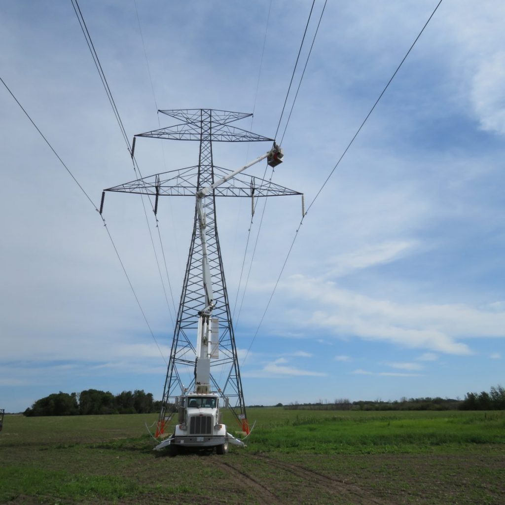 Transmission Tower Steel Upgrades and Damper Replacements – Allteck