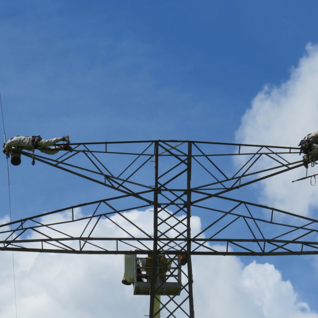 Transmission Tower Steel Upgrades and Damper Replacements – Allteck