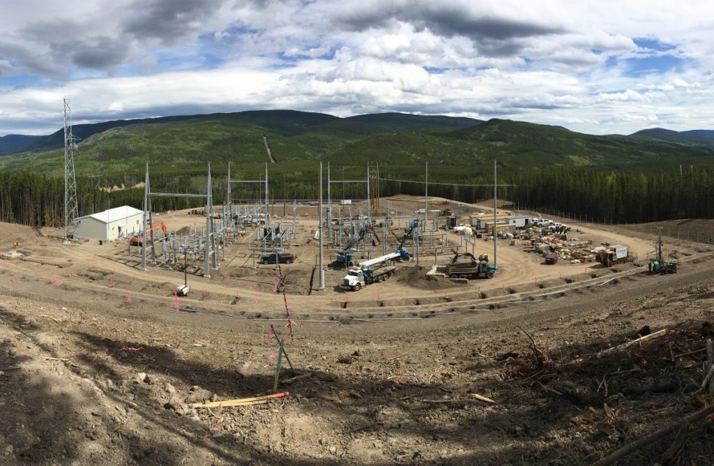 Meikle Wind Energy 230kV Switchyard – Allteck