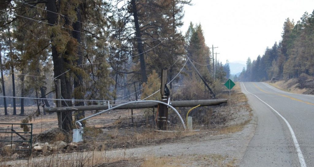 FortisBC – 2015 Wild Fires, Rock Creek, British Columbia – Allteck