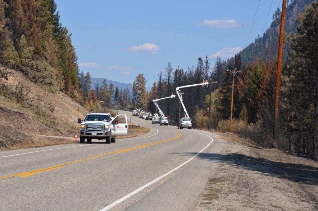 FortisBC – 2015 Wild Fires, Rock Creek, British Columbia – Allteck